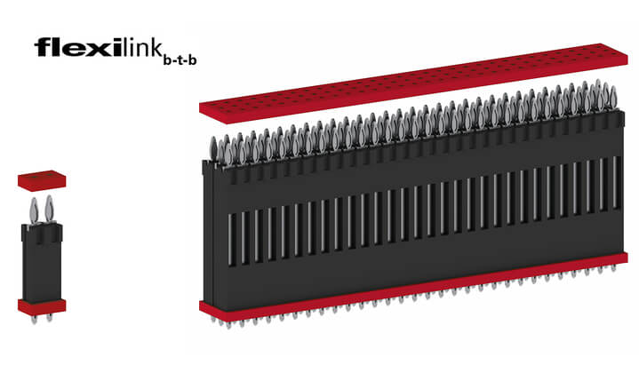 flexilink Board-to-Board Connections in Press-fit