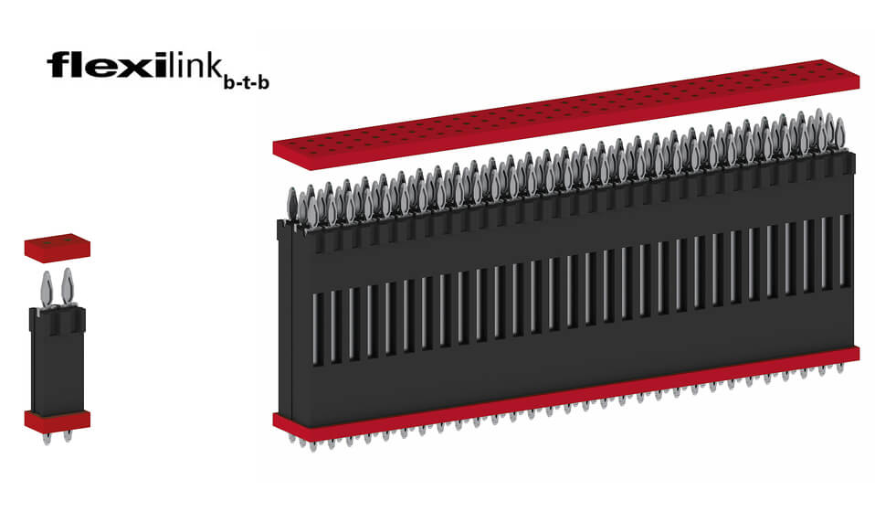 flexilink Board-to-Board Connections in Press-fit