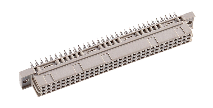 DIN 41612 Female straight, type C, female connector, Board to board ...